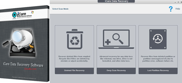 iCare Data Recovery 8.2.0.5 - Công cụ chuyên hồi phục dữ liệu đã xóa
